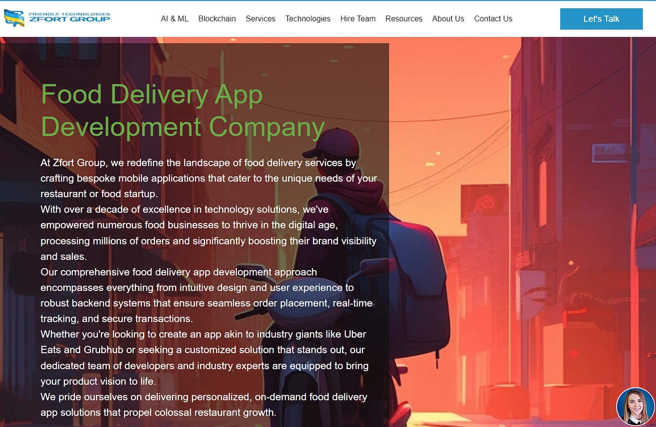 Top 10 Food Delivery App Development Companies in 2024